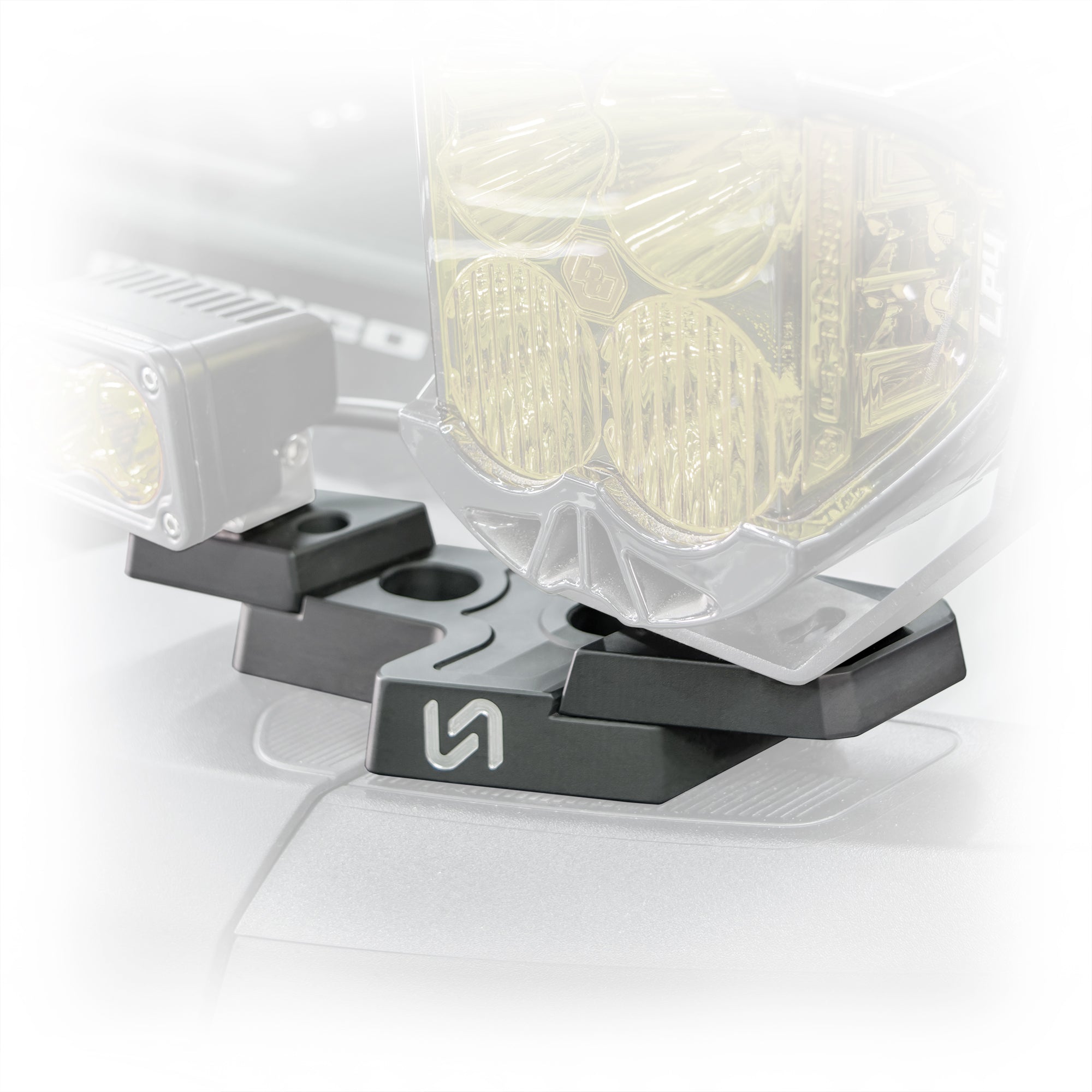 Turn Off-Road - 2021+ Ford Bronco Billet Pod Light Mount – Raized Lifted Co