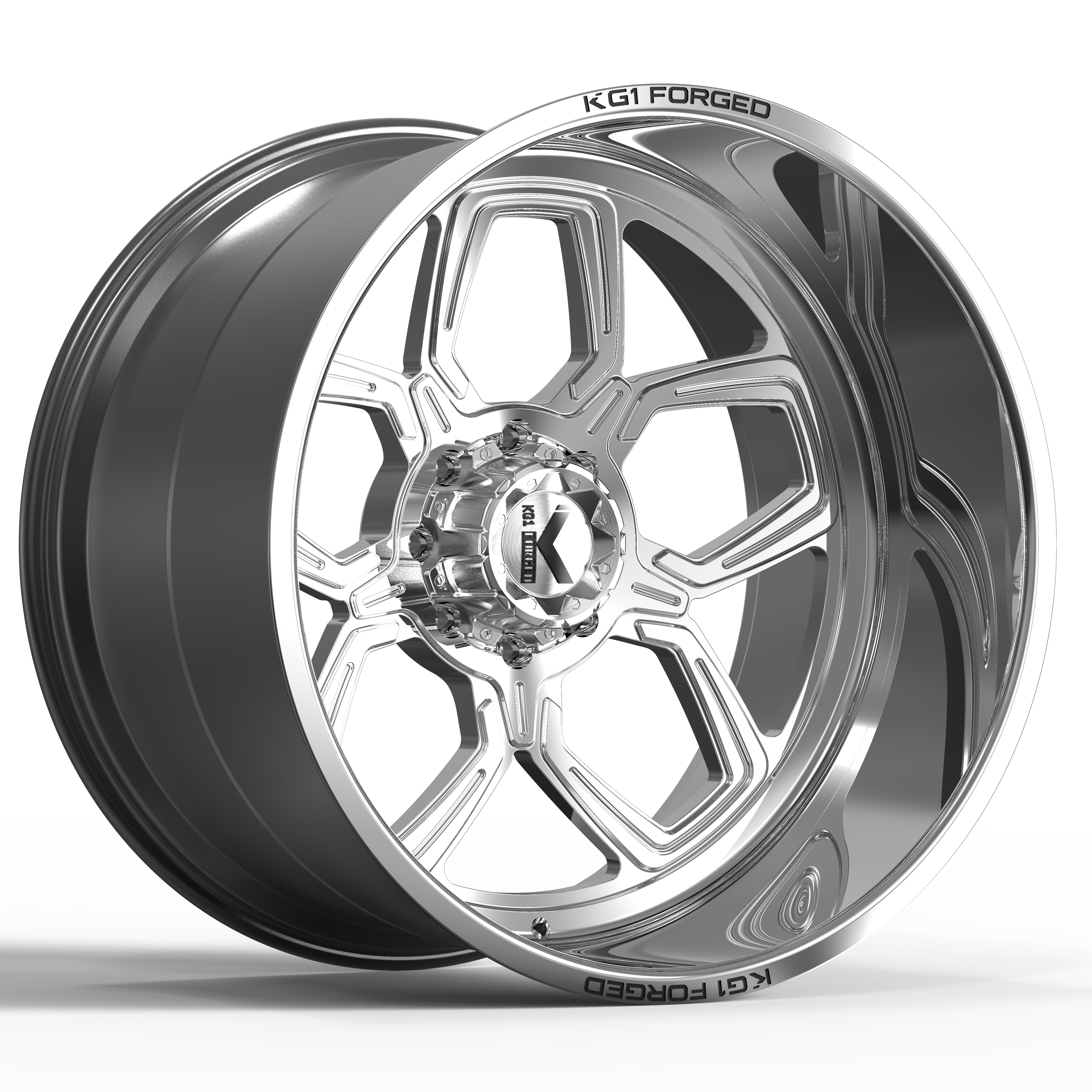 KG1 Forged - Gear-S | Concave Series | Polished – Raized